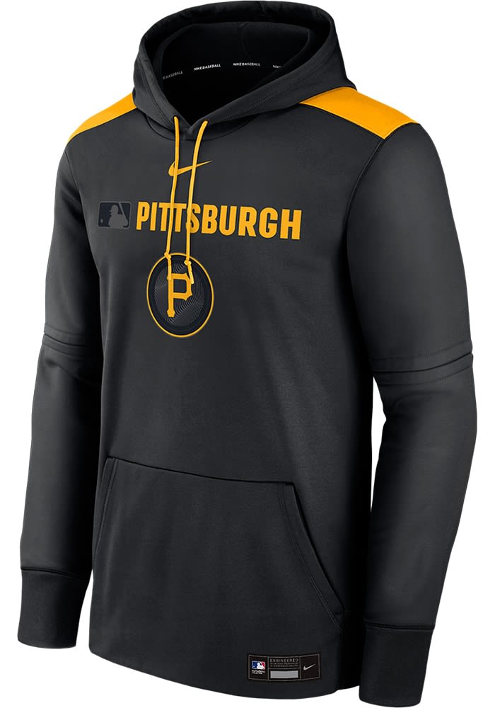 Pittsburgh Pirates Mens Nike BLACK AC City Connect TF Hood - 173215416
