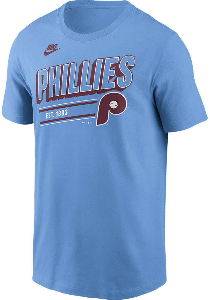 Nike Philadelphia Phillies LIGHT BLUE Cooperstown MLB Retro Short ...