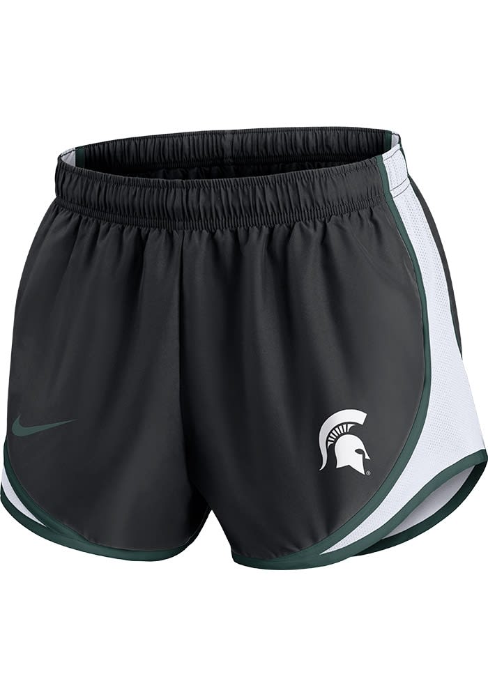 Nike Womens BLACK Michigan State Spartans Tempo Shorts - 173216742