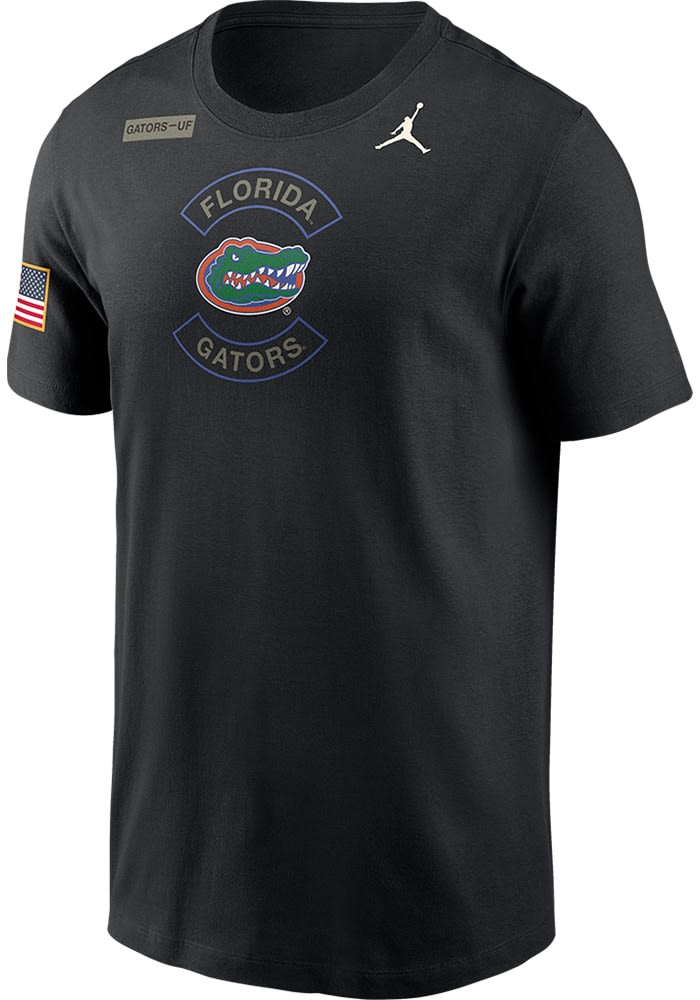 Nike Florida Gators BLACK Military Appreciation DriFIT Short Sleeve T ...