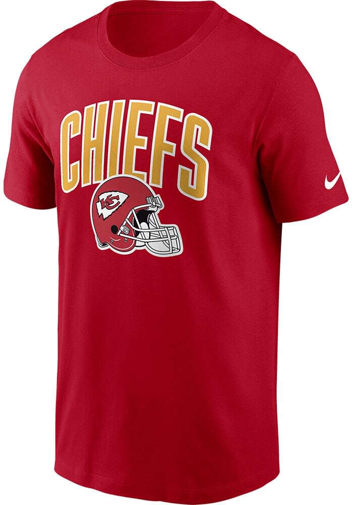 Nike Kansas City Chiefs Red ESSENTIAL Short Sleeve T Shirt - 17327474