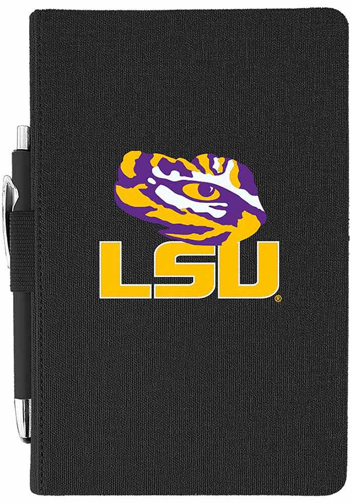 LSU Tigers BLACK Pen Notebook and Folder - 177529561