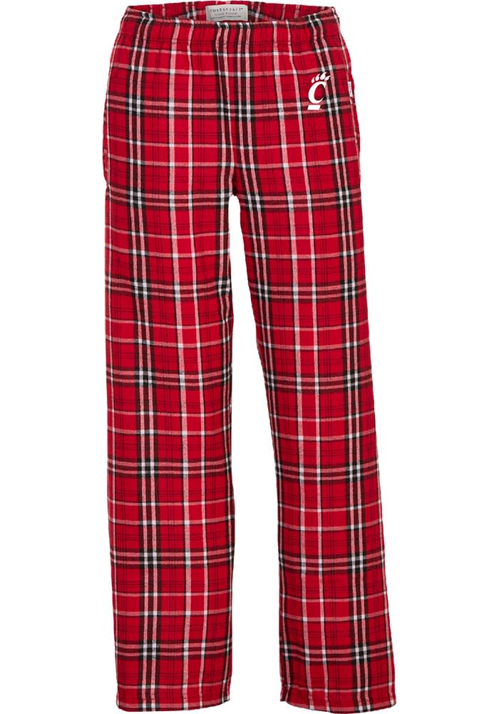 Cincinnati Bearcats Red Youth Flannel Pajamas - 17770681