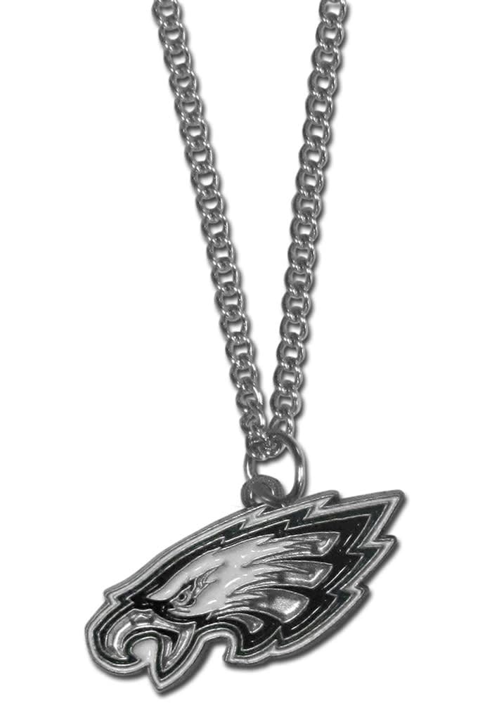 Philadelphia Eagles GREEN Logo Charm Womens Necklace - 17770940