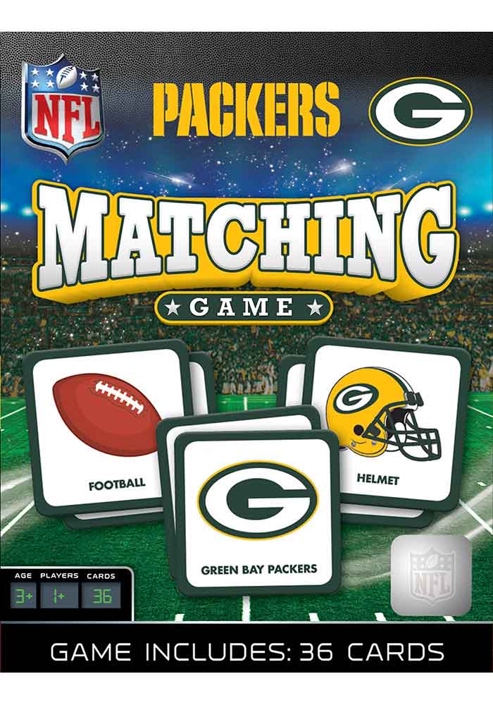 Green Bay Packers Toy | Green Bay Packers Game GREEN Matching - 17810096