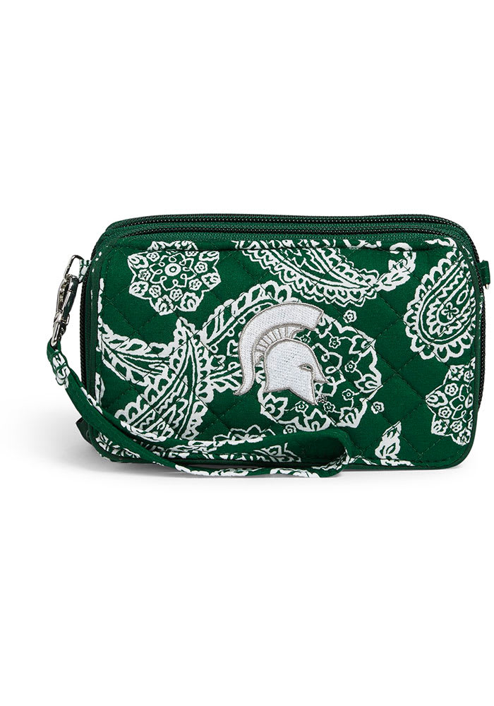 GREEN All In One Crossbody Michigan State Spartans Womens Purse - 1810408