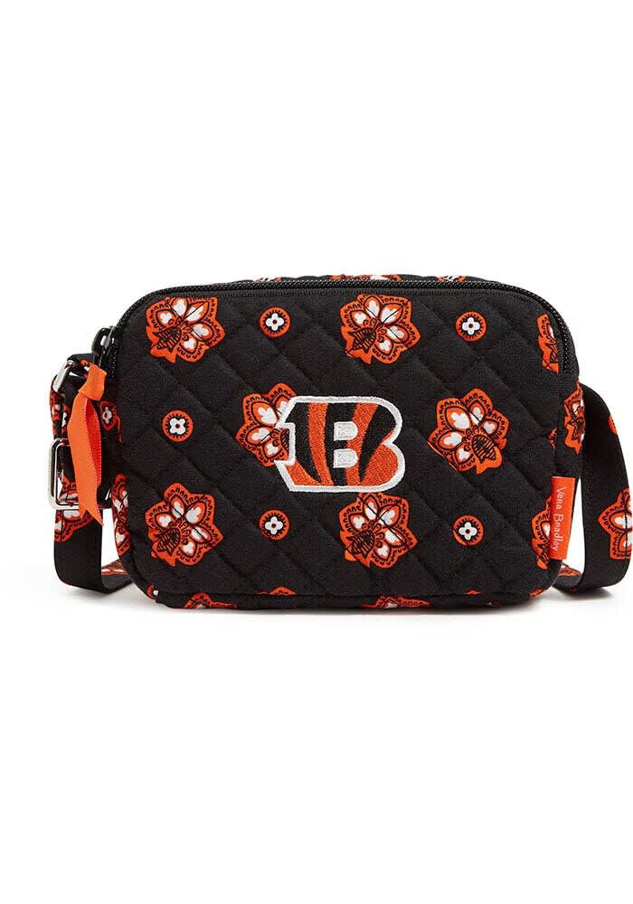 Cincinnati Bengals Small Stadium Crossbody Purse - BLACK