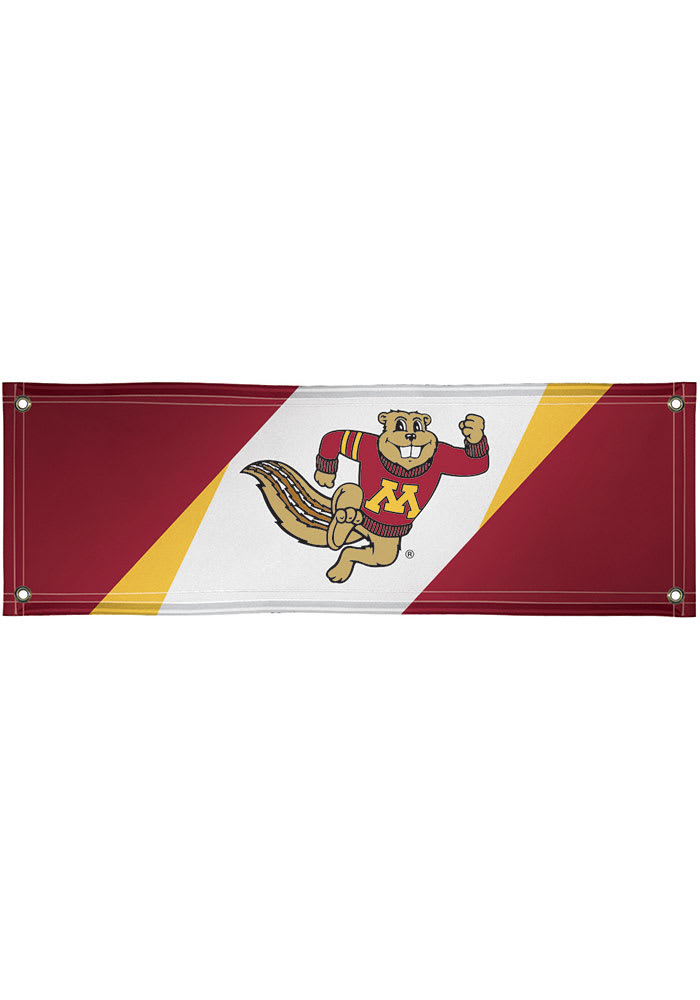 Minnesota Golden Gophers Maroon 2x6 Vinyl Banner