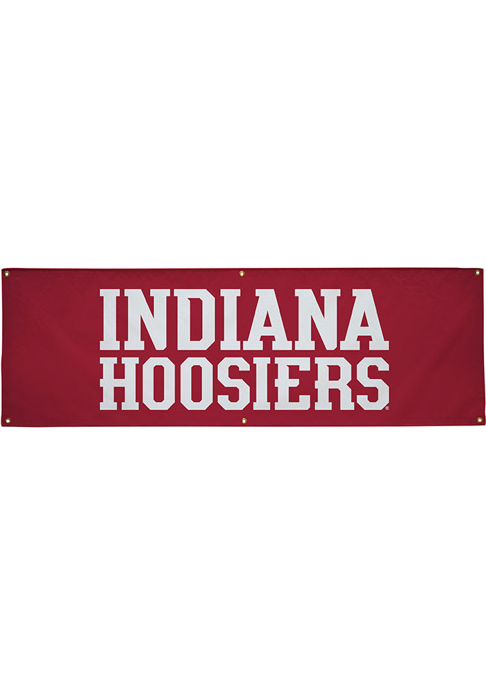 Indiana Hoosiers Red 2x6 Vinyl Banner - 1820339