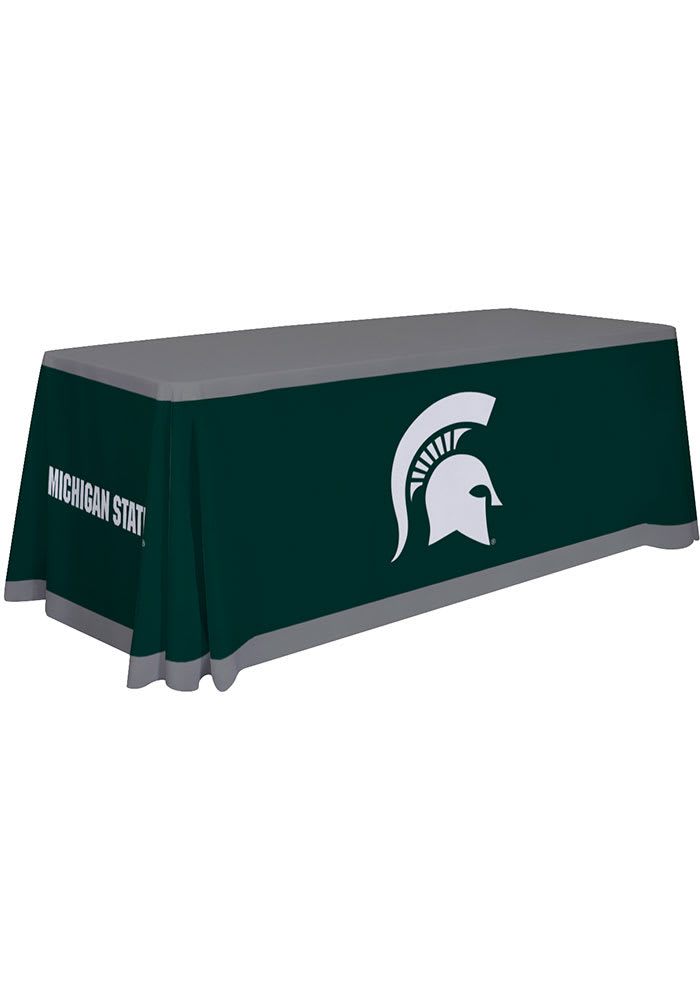 Michigan State Spartans GREEN 6 Ft Fabric Tablecloth - 1820575