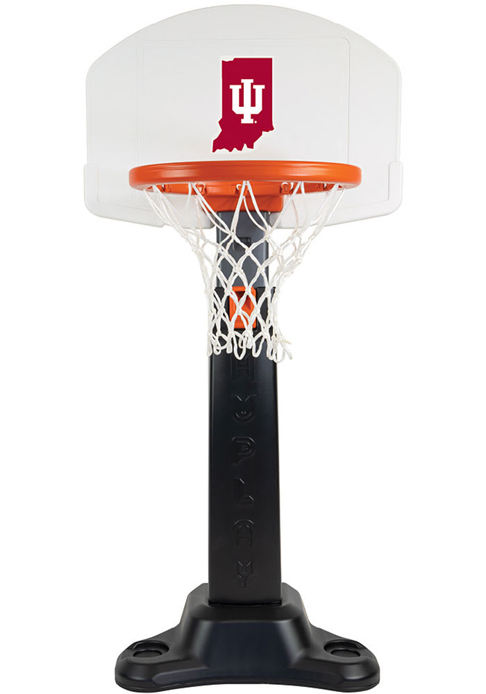 BLACK Indiana Hoosiers Rookie Adjustable Basketball Set - 18440056