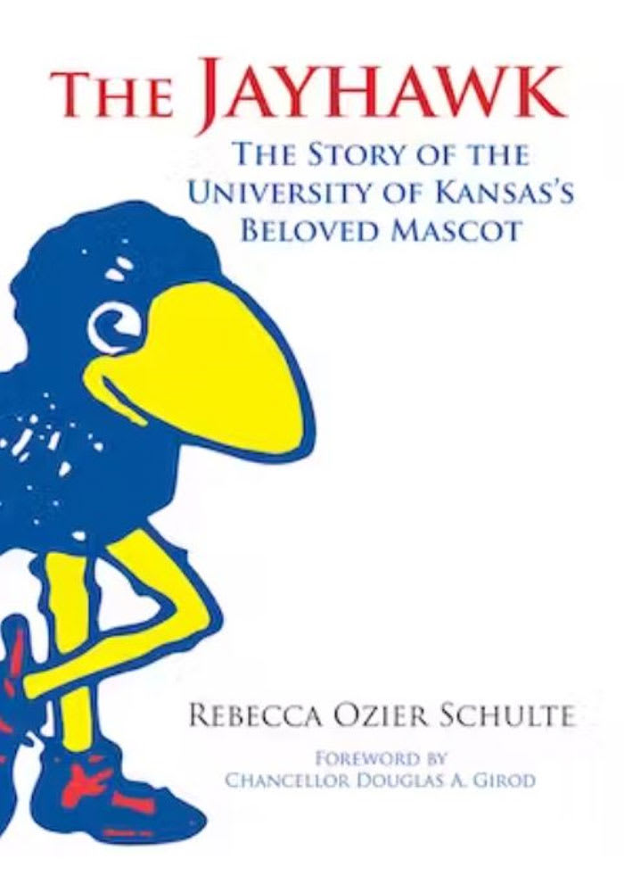 Kansas Jayhawks WHITE The Jayhawk By Becky Shulte History Book - 18650021