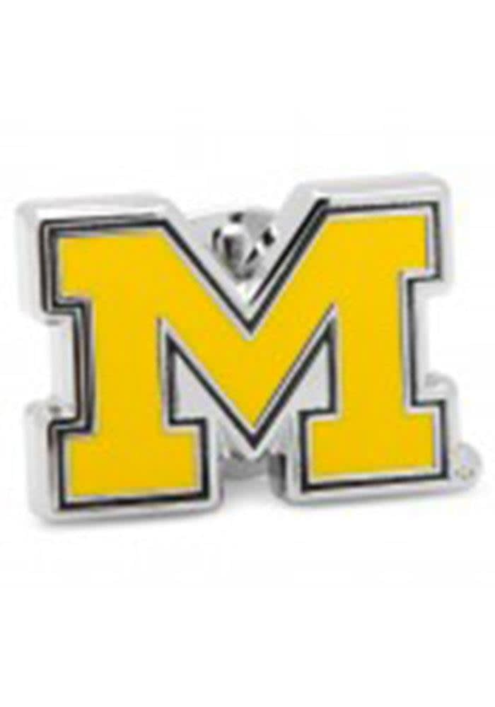 Michigan Wolverines YELLOW Lapel Souvenir Pin - 9440387