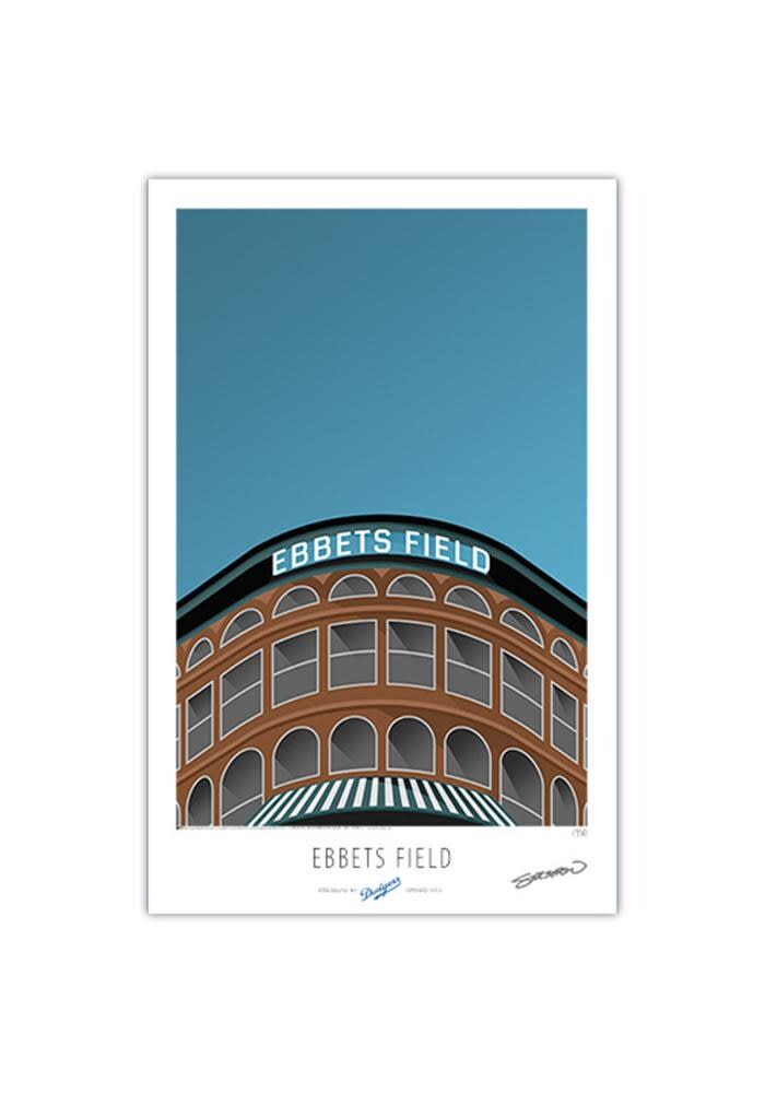Ebbets Field 17x26 Ltd Ed Ballpark Wall Art