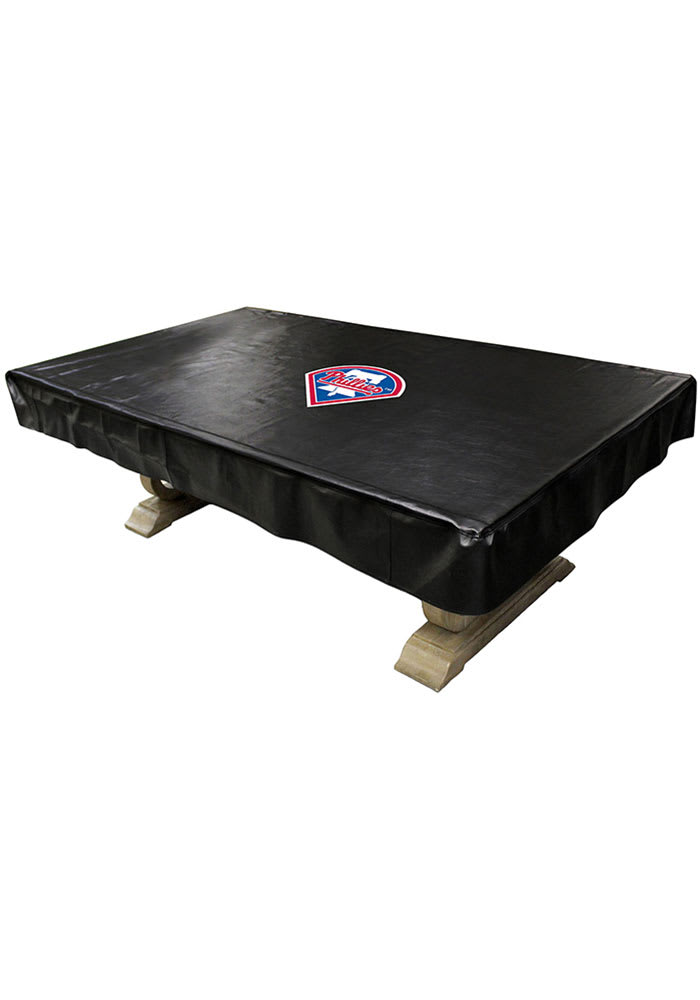 Philadelphia Phillies 8 Foot Deluxe Pool Table Cover Pool Table BLACK ...