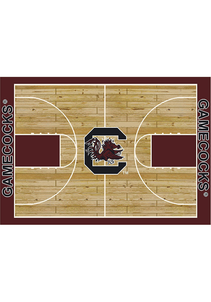 South Carolina Gamecocks 4x6 Courtside Interior Rug RED - 1932146