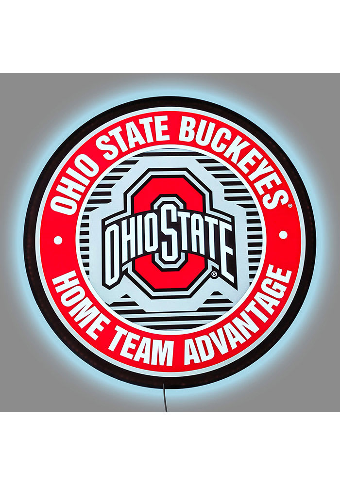 Ohio State Buckeyes Red Home Field Advantage LED Marquee Sign - 1932647
