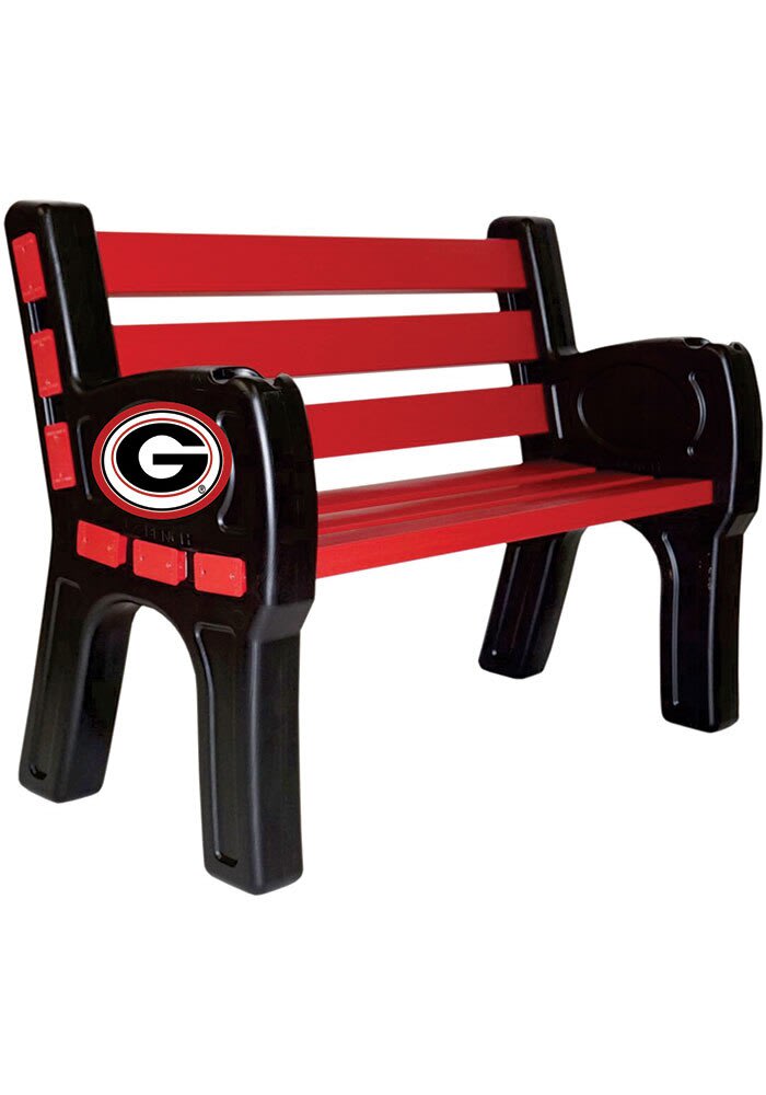 Georgia Bulldogs Outdoor Bench - RED