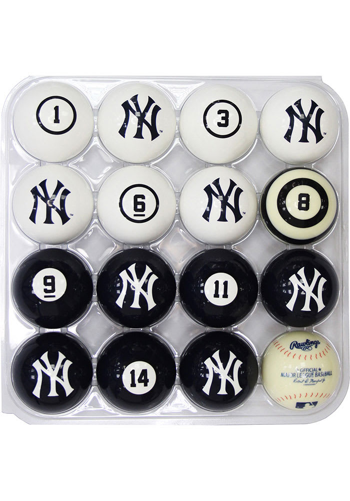 New York Yankees Blue Logo Billiard Balls - 1932885