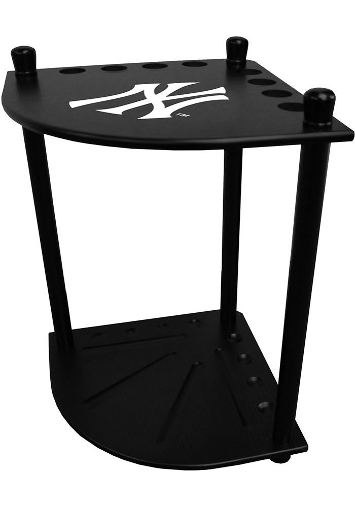 New York Yankees Corner Cue Rack Pool Table Blue - 1932890