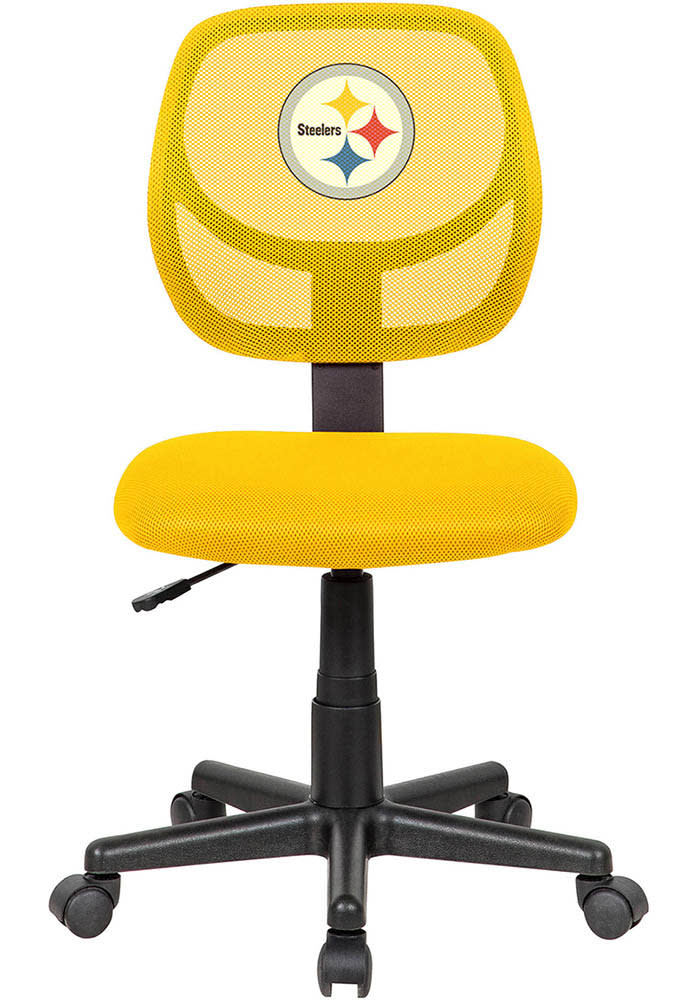 Pittsburgh Steelers Game Room | Pittsburgh Steelers Desk Chair Armless ...