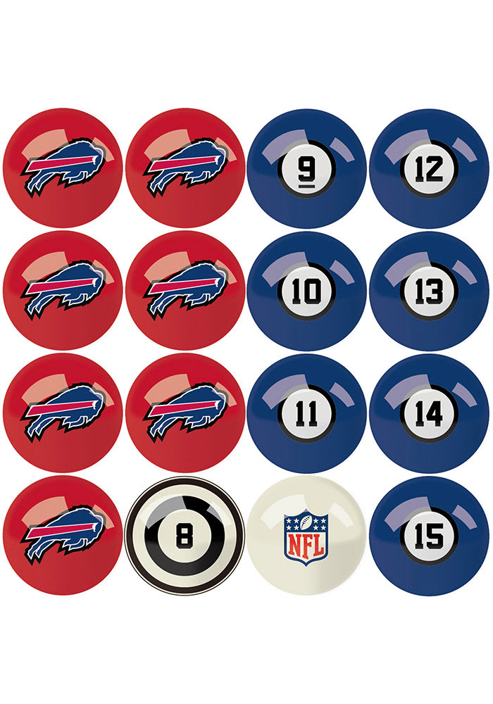 Buffalo Bills WHITE Logo Billiard Balls - 1933112