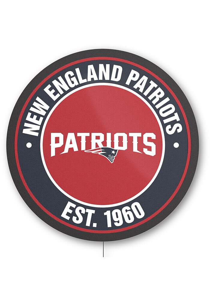 New England Patriots NAVY Establish Date LED Marquee Sign - 1933142