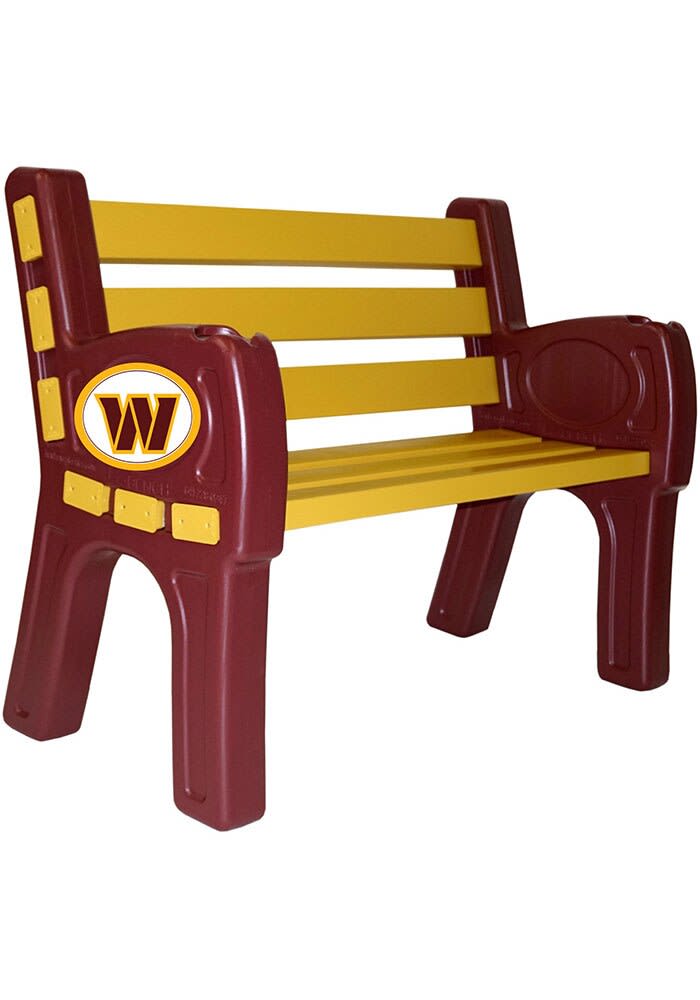 Washington Commanders Red Outdoor Bench - 1933744