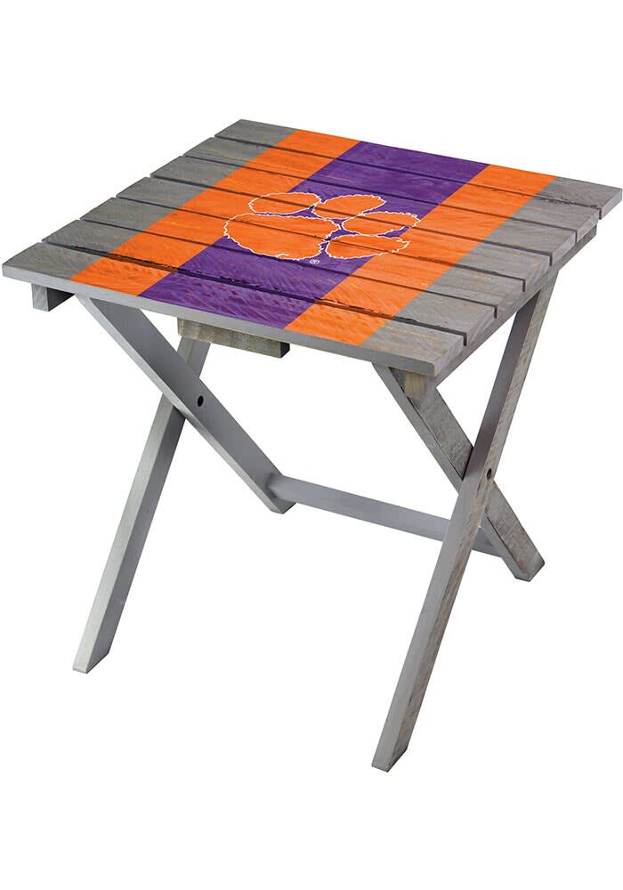 Clemson Tigers ORANGE Adirondack Folding Table - 1934325