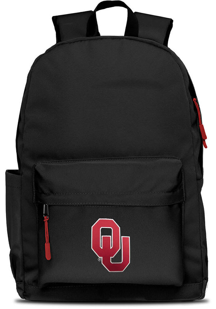 Oklahoma Sooners BLACK Campus Laptop Backpack - 1960136