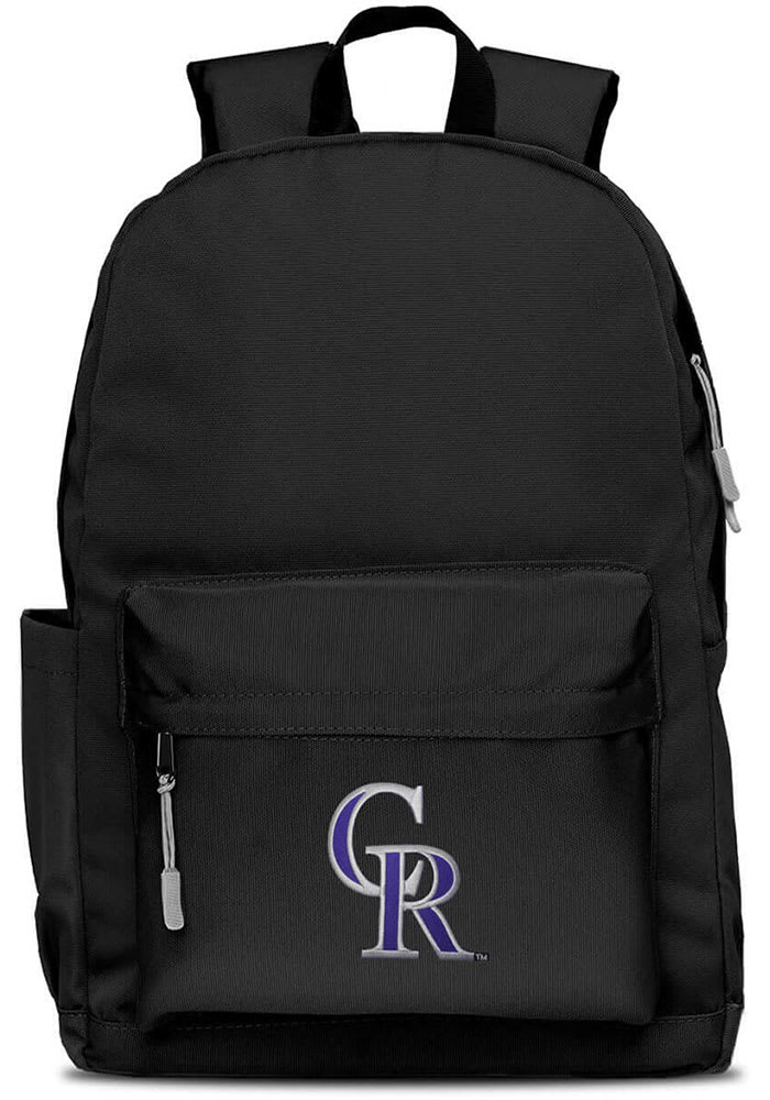 Colorado Rockies BLACK Campus Laptop Backpack - 1960172