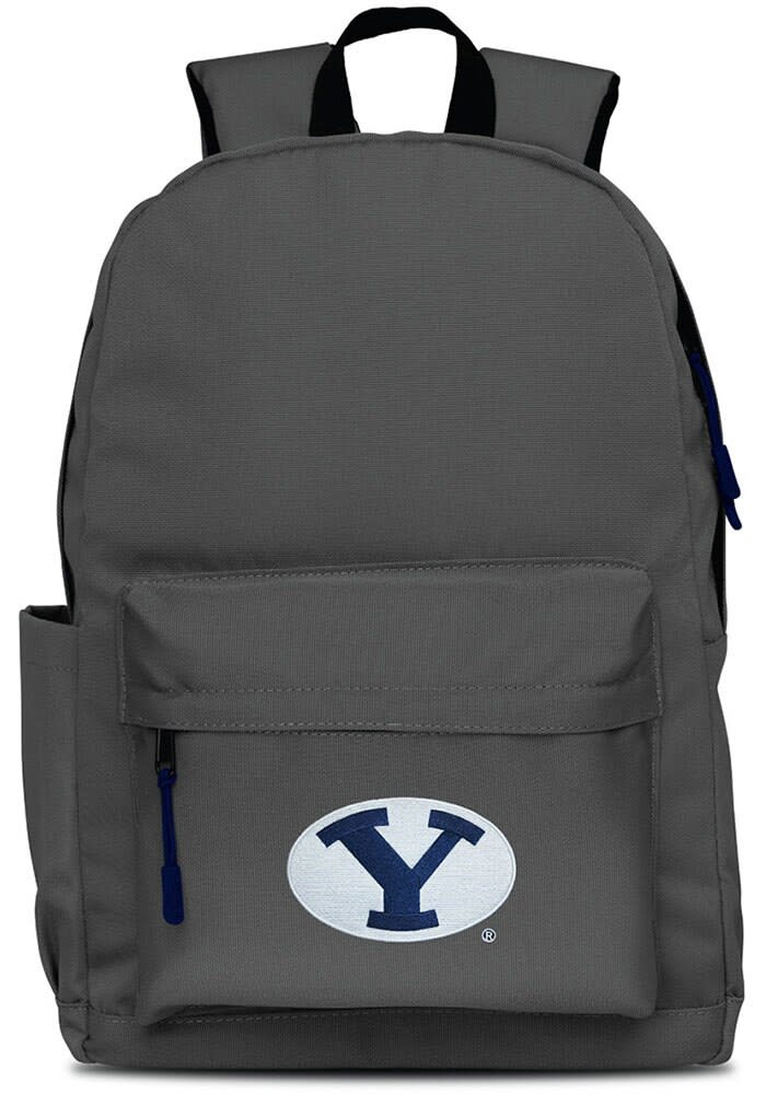 BYU Cougars GRAY Campus Laptop Backpack - 1960297
