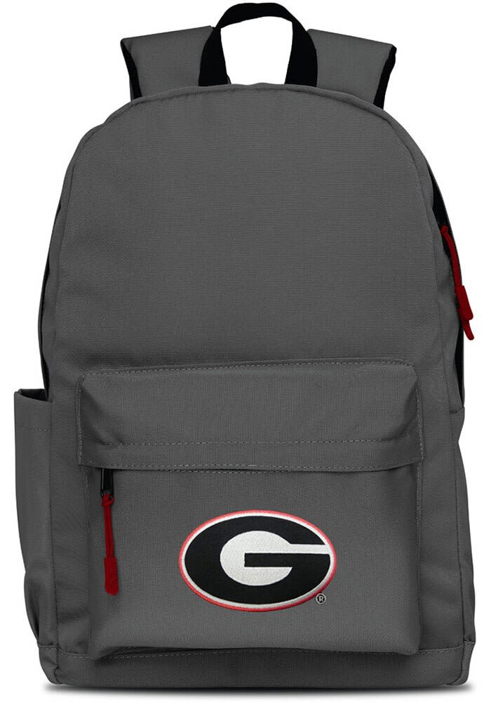 Georgia Bulldogs GRAY Campus Laptop Backpack - 1960312