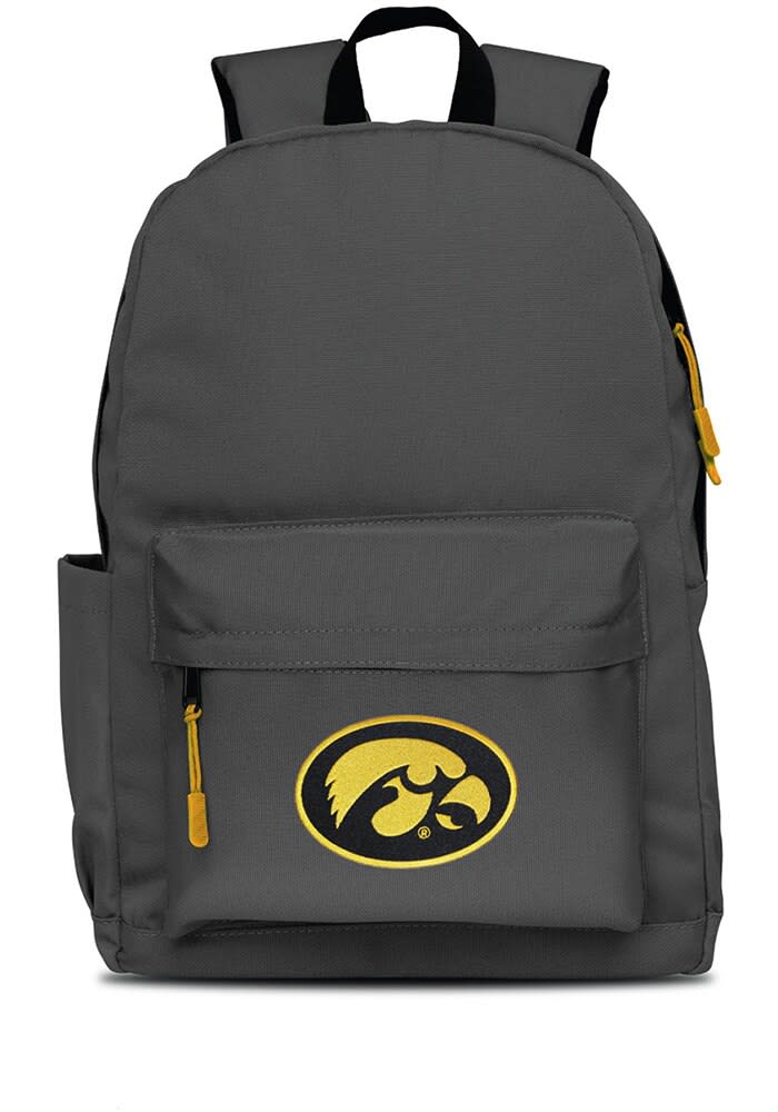 Iowa Hawkeyes GRAY Campus Laptop Backpack - 1960320