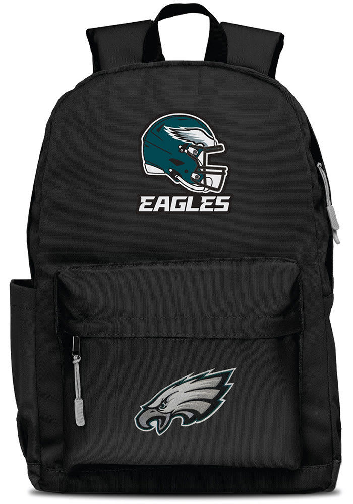 Philadelphia Eagles BLACK 2 Logo Campus Backpack - 1961290