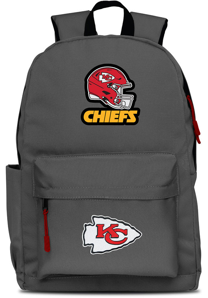 Kansas City Chiefs GRAY 2 Logo Campus Backpack - 1962618