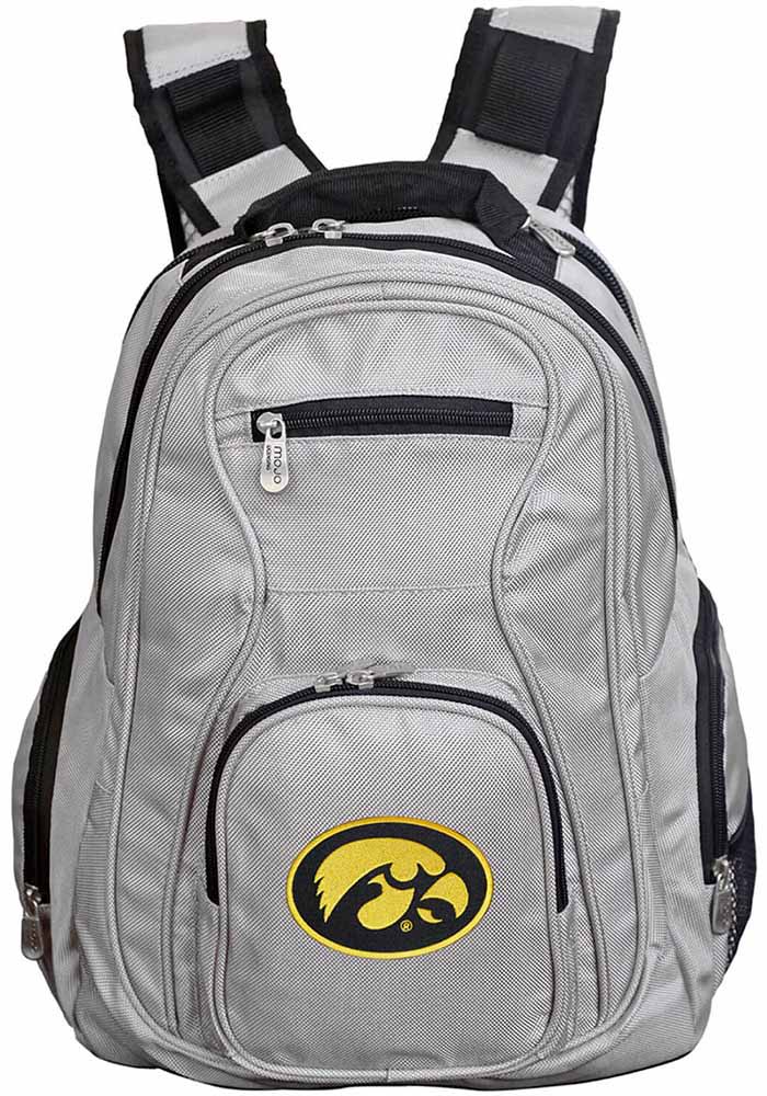 Iowa Hawkeyes GREY 19 Laptop Backpack - 19640792