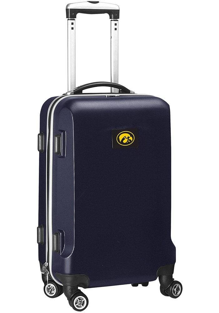 NAVY 20 Hard Shell Carry On Iowa Hawkeyes Luggage - 19641584