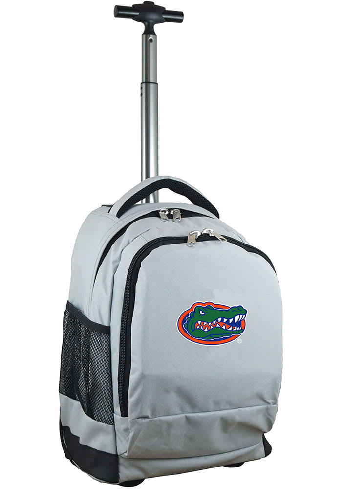 Florida Gators GRAY Wheeled Premium Backpack