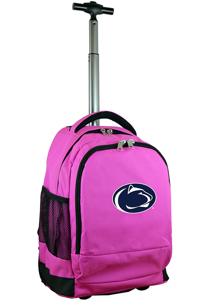 Penn State Nittany Lions PINK Wheeled Premium Backpack - 19644115