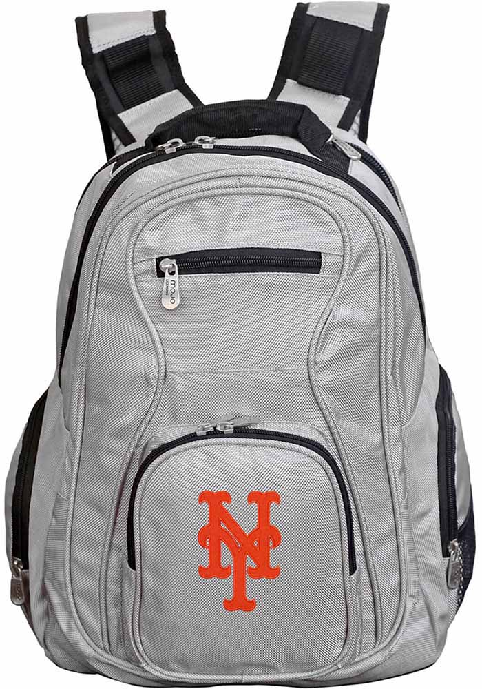 New York Mets GREY 19 Laptop Backpack - 19644885