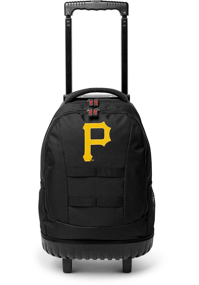 Pittsburgh Pirates BLACK 18 Wheeled Tool Backpack