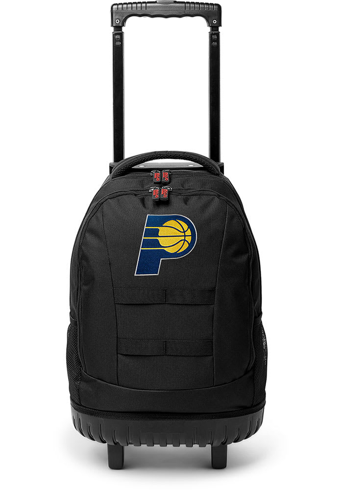 Indiana Pacers BLACK 18 Wheeled Tool Backpack - 19645380