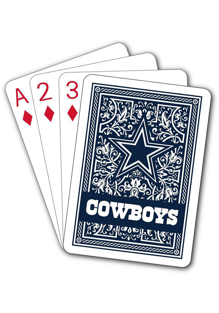 Dallas Cowboys Souvenir | Dallas Cowboys Playing Cards NAVY Logo - 19645469