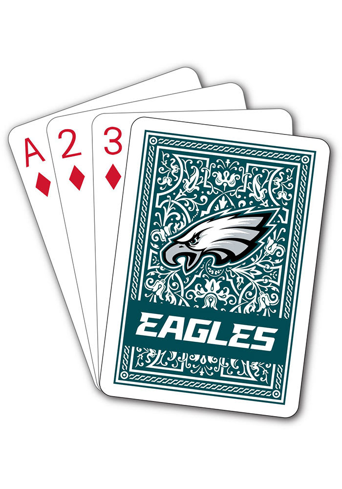 Philadelphia Eagles Souvenir | Philadelphia Eagles Playing Cards BLACK ...