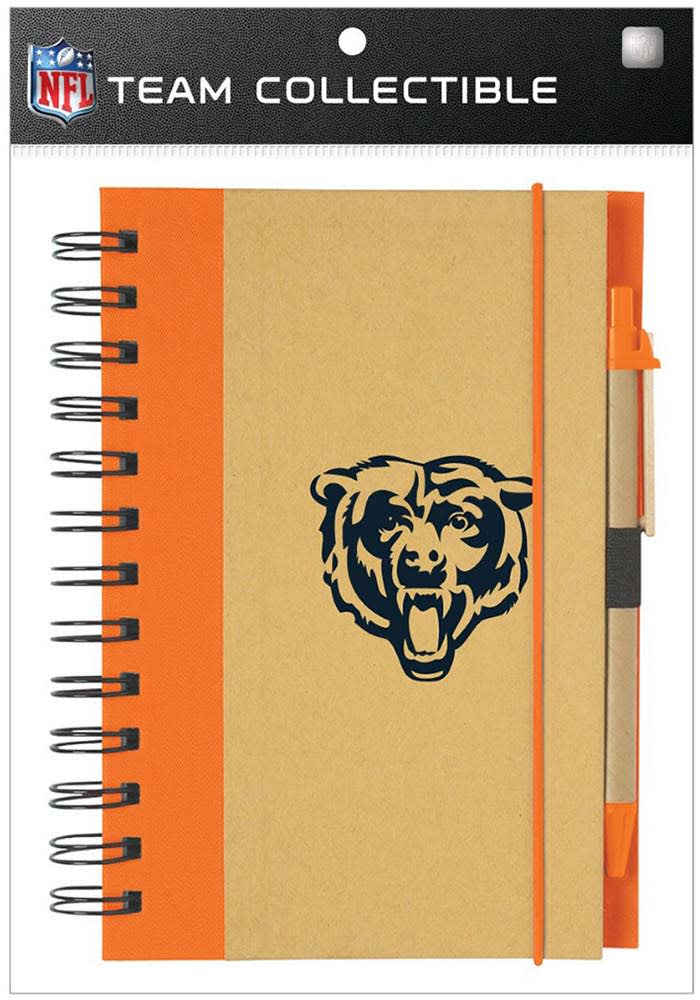 Chicago Bears NAVY 5 x 7 Inch Eco Inspired Notebook and Folder - 19645601