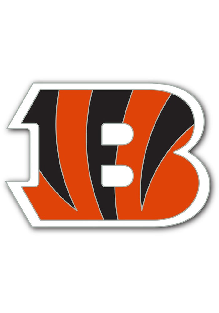 Cincinnati Bengals ORANGE Primary Logo Lapel Souvenir Pin - 19645611