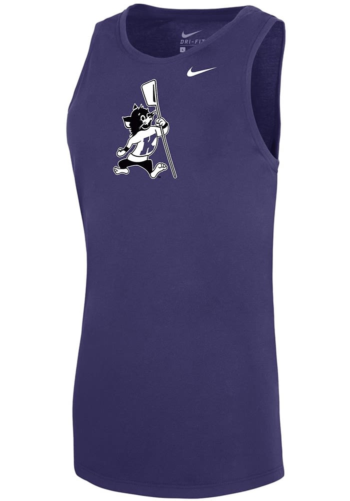 Nike Womens PURPLE K-State Wildcats Varsity Willie Rowing Tank Top ...