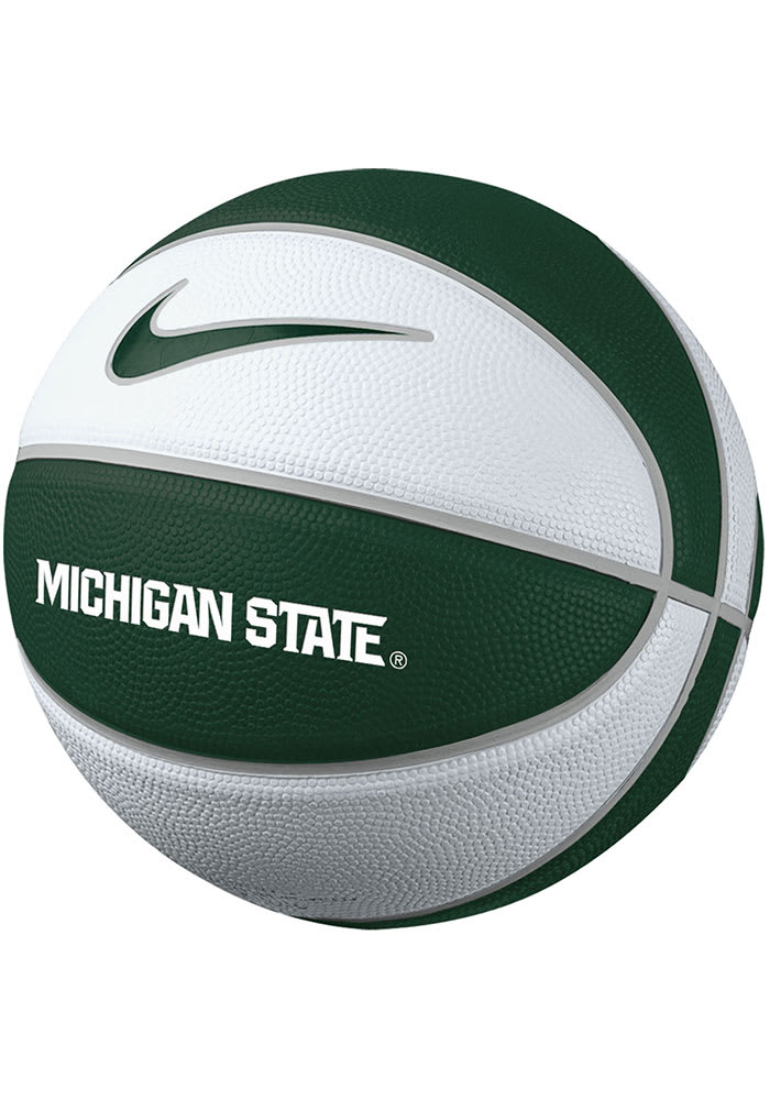 Nike Michigan State Spartans GREEN Training Mini Basketball - 19862896