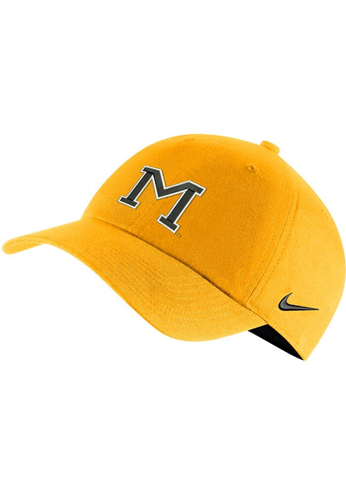 Nike Missouri Tigers GOLD Retro M Campus Adjustable Hat - 19863213